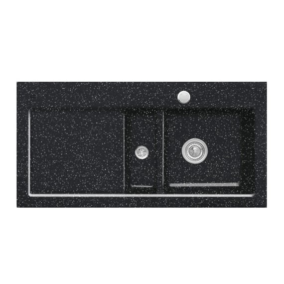 Villeroy & Boch Subway 60 kitchen sink chromite gloss - 671202J0HL124 ...