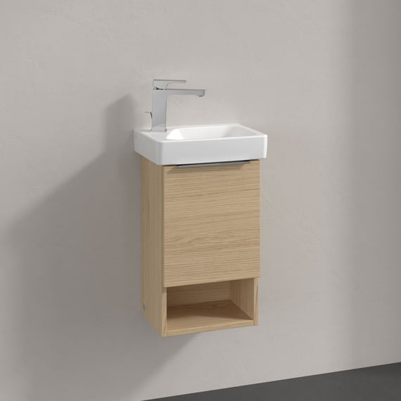 Villeroy & Boch Architectura vanity unit, 1 door with open compartment ...