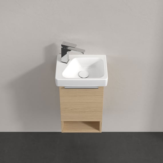 Villeroy & Boch Architectura vanity unit, 1 door with open compartment ...