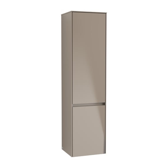 Villeroy & Boch Collaro tall unit, 2 doors taupe - C03300VM | REUTER
