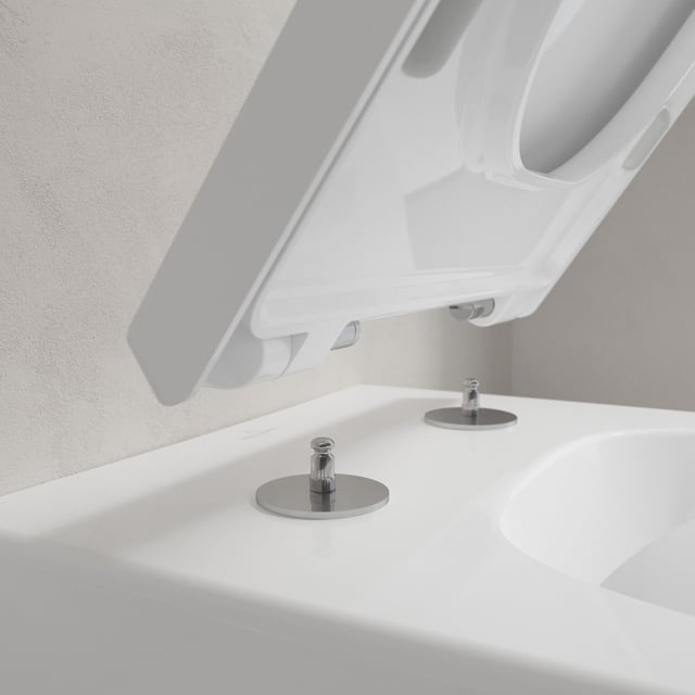 Villeroy & Boch Collaro Wand-WC mit DirectFlush mit WC-Sitz, mit ...