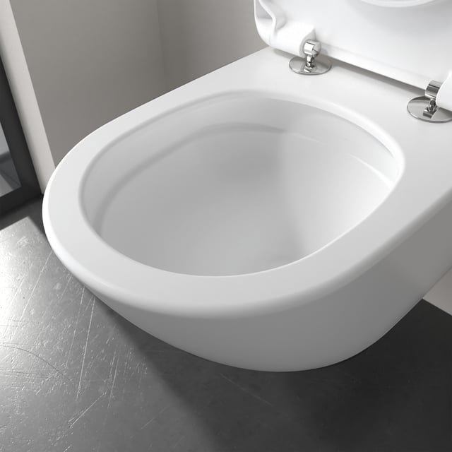 Villeroy & Boch Antao Wand-WC mit TwistFlush mit CeramicPlus, stone ...