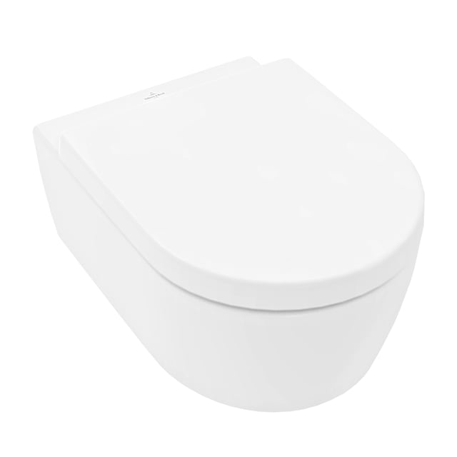 Villeroy & Boch Embrace Wand-WC mit DirectFlush mit CeramicPlus, stone ...