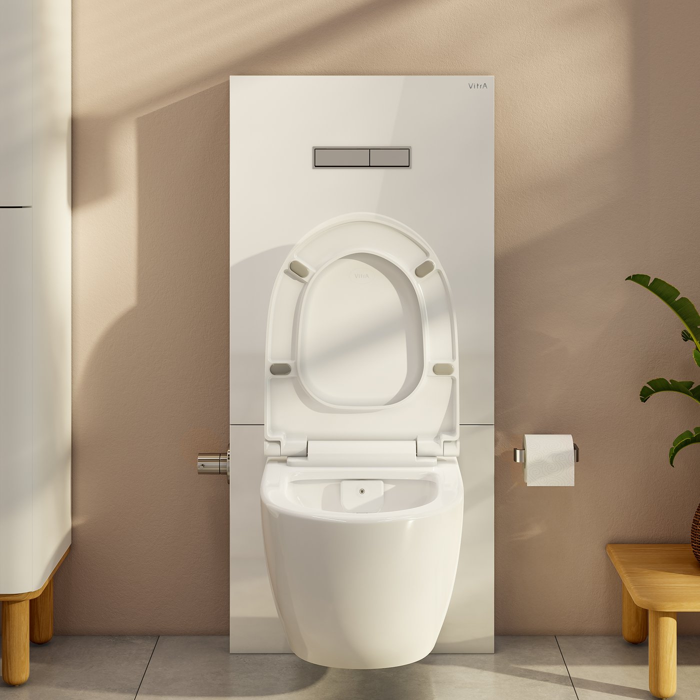 VitrA Vitrus sanitary module W: 114 cm, with bidet function, for wall ...