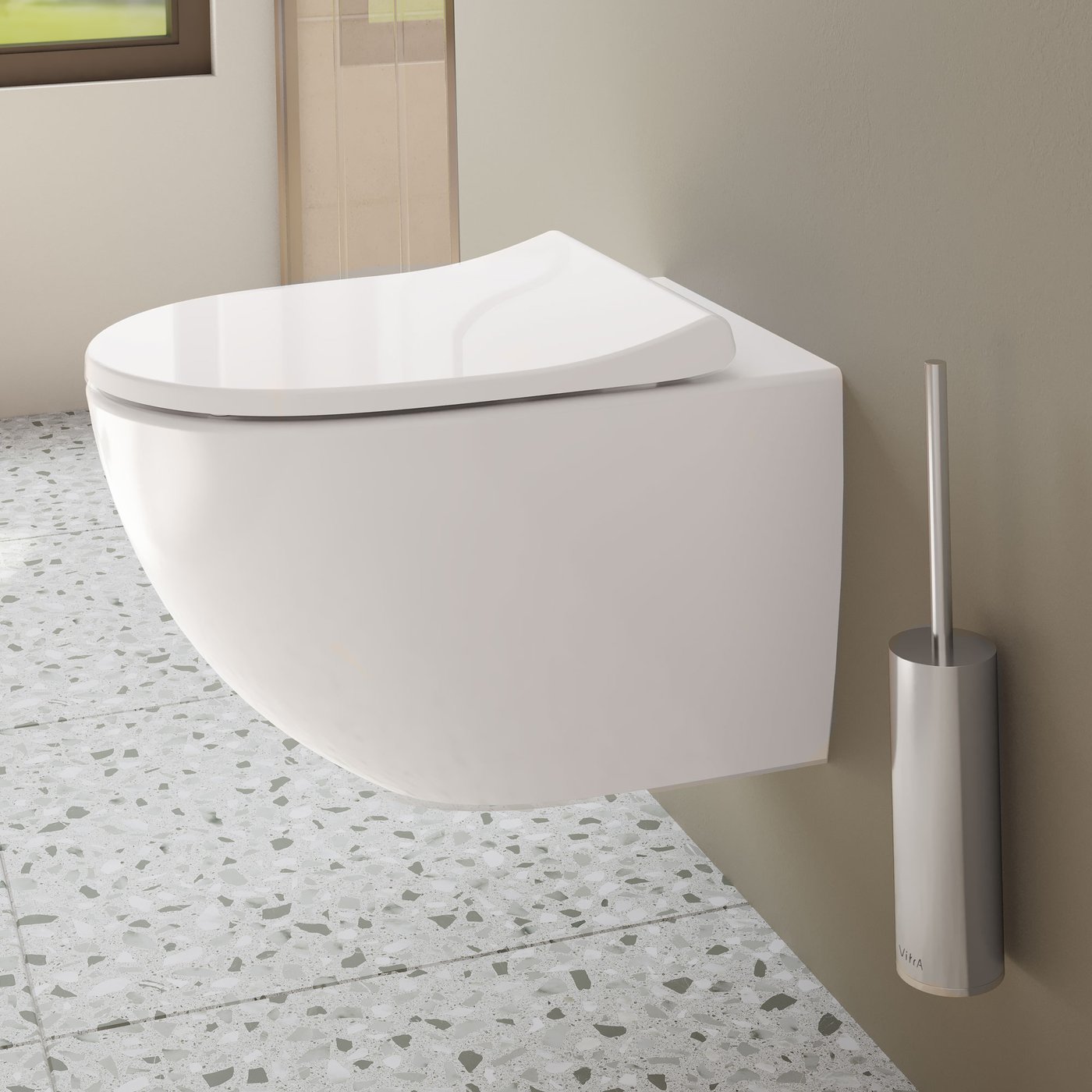 VitrA Matrix toilet seat with soft-close & removable, white - 830 ...