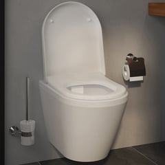 VitrA Integra wall-mounted toilet with VitrAhygiene, white - 7041B003 ...