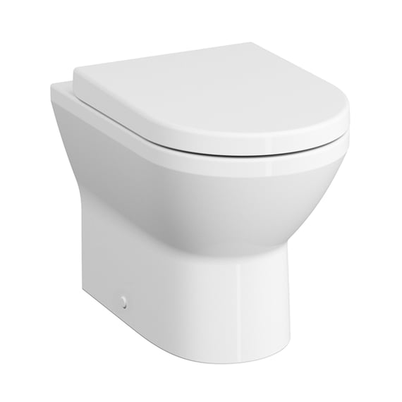 VitrA Integra floorstanding, shower toilet with VitrAhygiene, white ...
