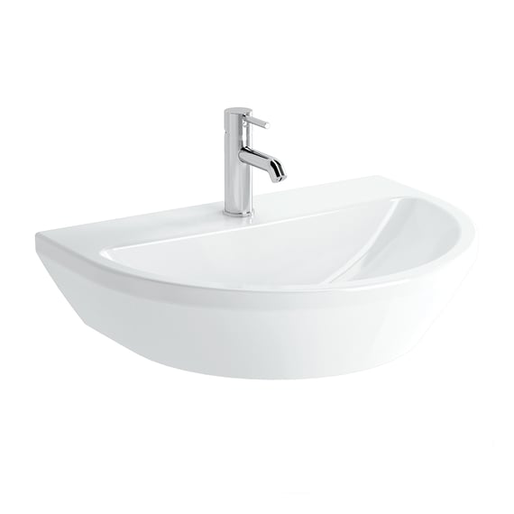VitrA Integra wall-mounted washbasin with VitrAclean and VitrAhygiene ...