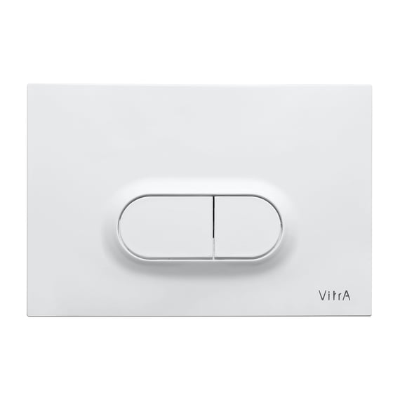 VitrA Matrix L1 flush plate white - 740R0500 | REUTER