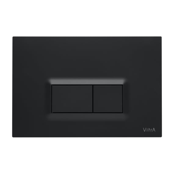 VitrA Matrix L2 flush plate matt black - 740R0611 | REUTER