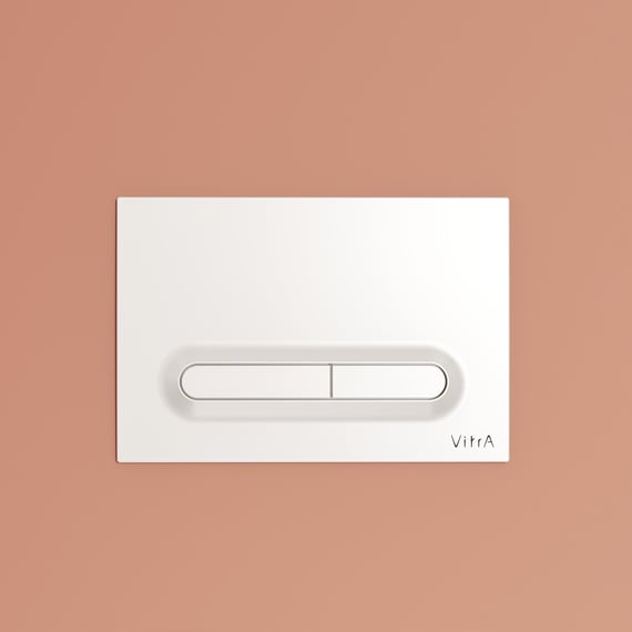 VitrA Matrix L3 flush plate white - 740R0700 | REUTER