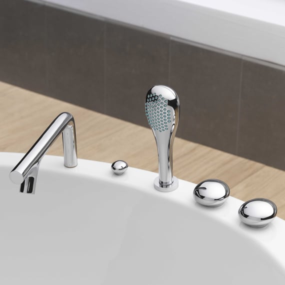 VitrA Istanbul two-handle mixer, for bath chrome - A41813 | REUTER