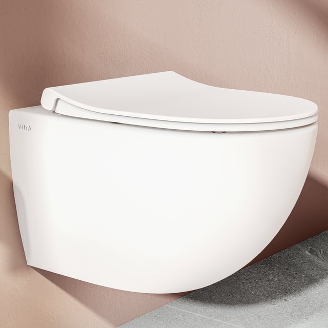 VitrA Sento WC-Sitz mit Absenkautomatik & abnehmbar, weiß - 120-003R409 ...