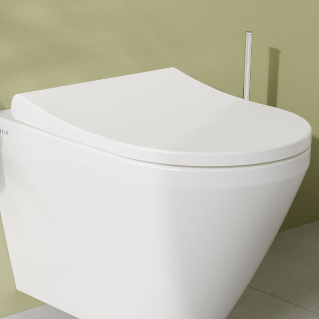 VitrA Matrix toilet seat with soft-close & removable, white - 831 ...