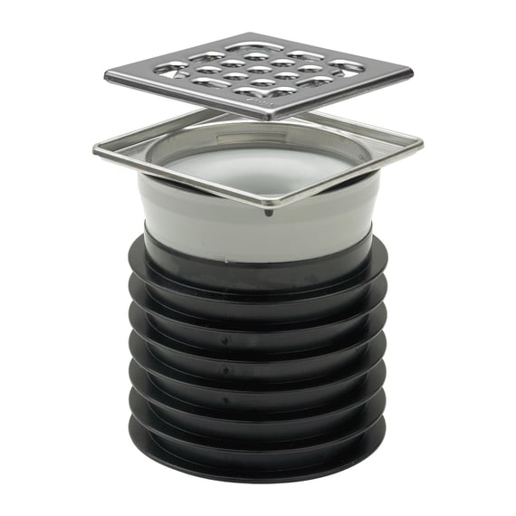 Viega Advantix complete bathroom drain set DN 100 water seal height: 50 ...