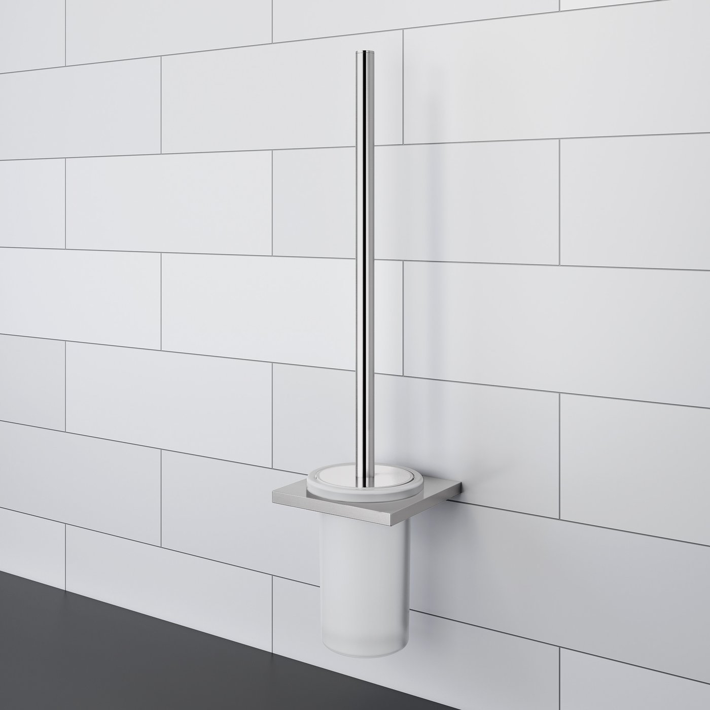 Viverso x add Bürstengarnitur zur Wandmontage chrom - VA3000CR | REUTER