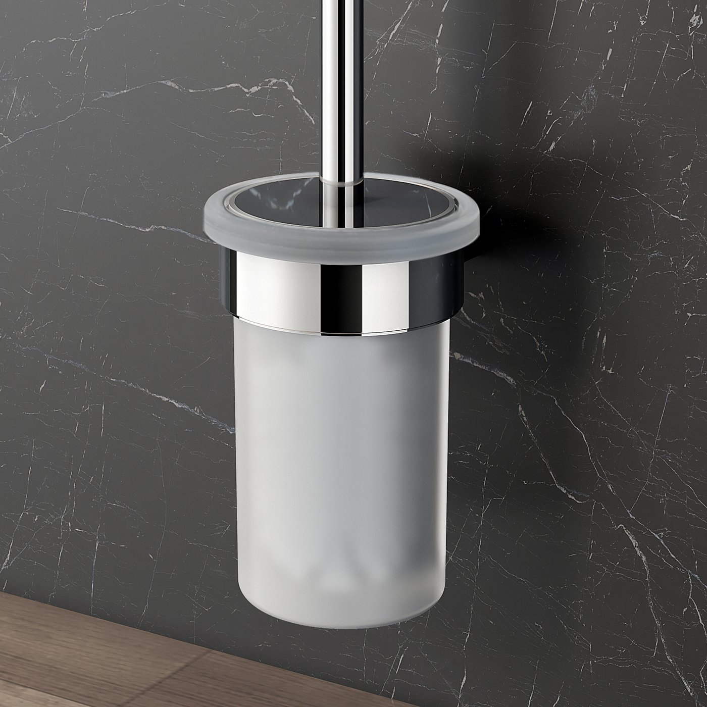 Viverso x one Bürstengarnitur zur Wandmontage chrom - VL3000CR | REUTER