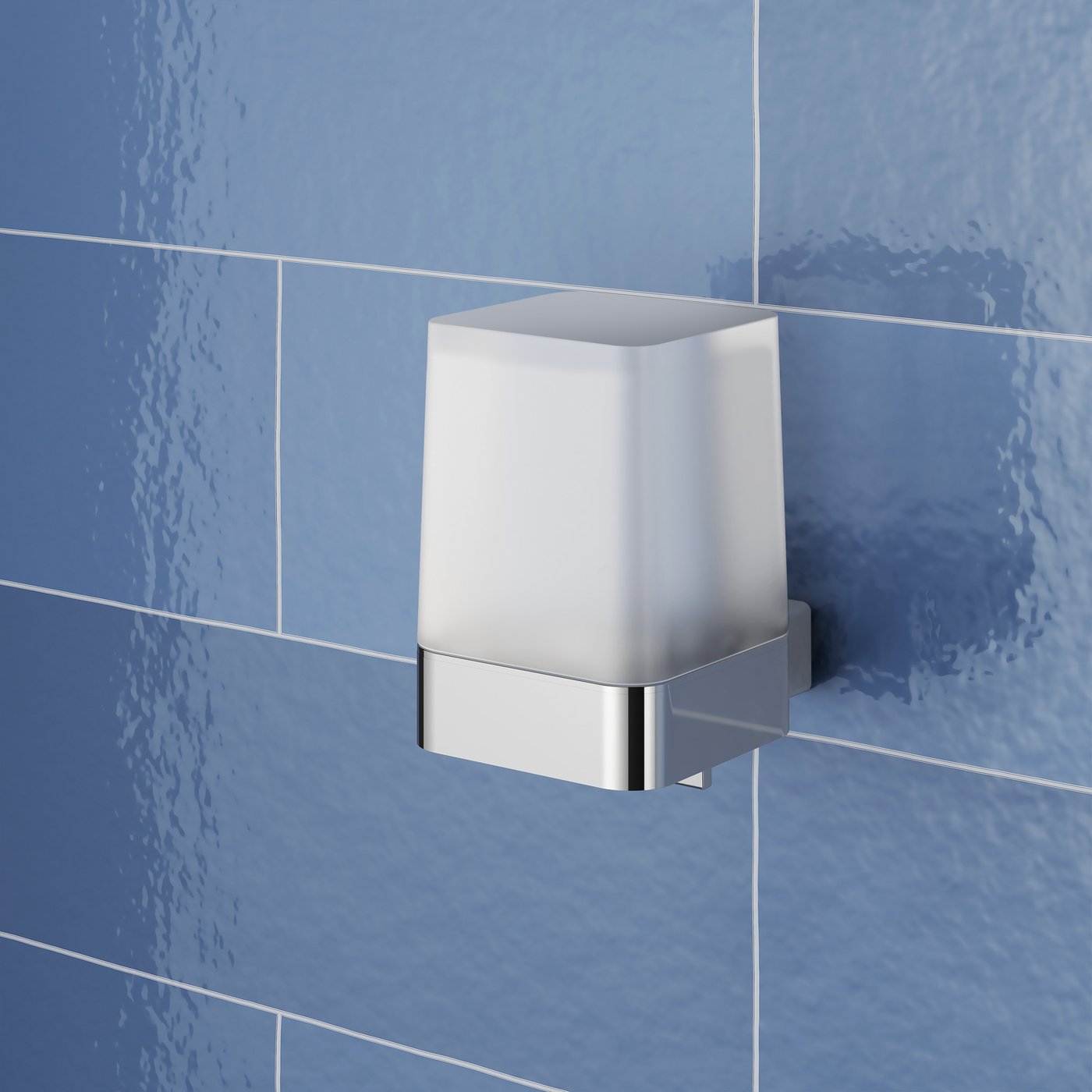 Viverso x evolution wall-mounted soap dispenser chrome - VS1100CR | REUTER