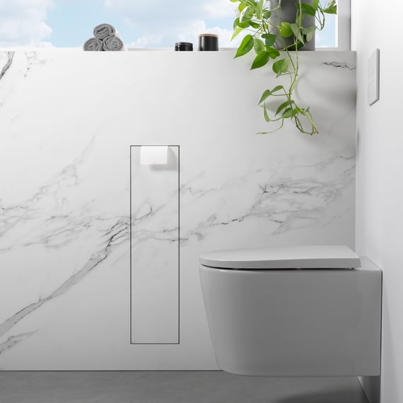 Viverso x wall large Module WC encastré l : 182 H : 750 P : 158 mm ...