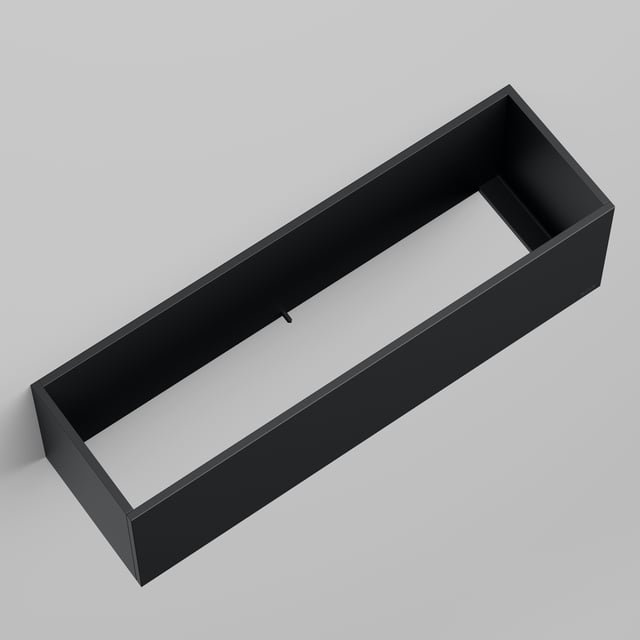 Viverso AGA Design U Ablage schwarz matt - AU2440BM#Set2 | REUTER