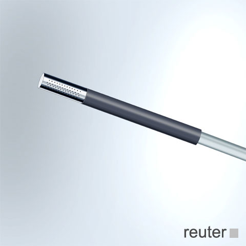 Vola T2 hand shower, with shower hose, 1 spray mode chrome - T2-16 | REUTER