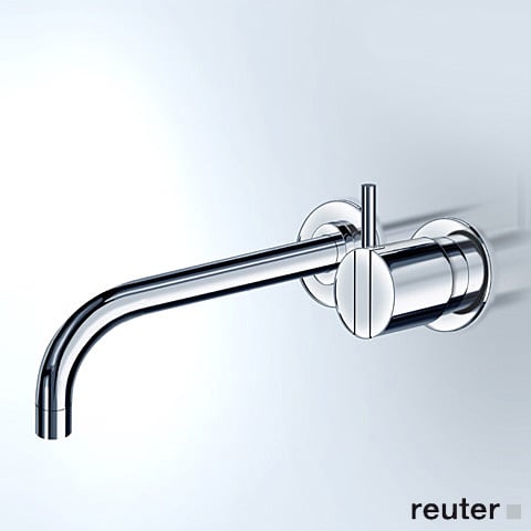 Vola 100 wall-mounted basin fitting 121X chrome - 121X-16 | REUTER