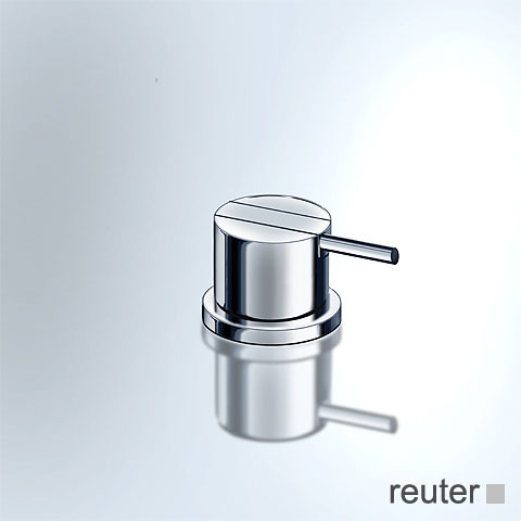 Vola SC1 deck-mounted bath fitting, single-lever mixer chrome - SC1-16 ...