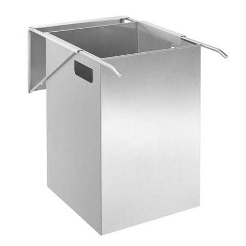 Wagner-Ewar A-Line recessed bin brushed stainless steel - 727615 | REUTER