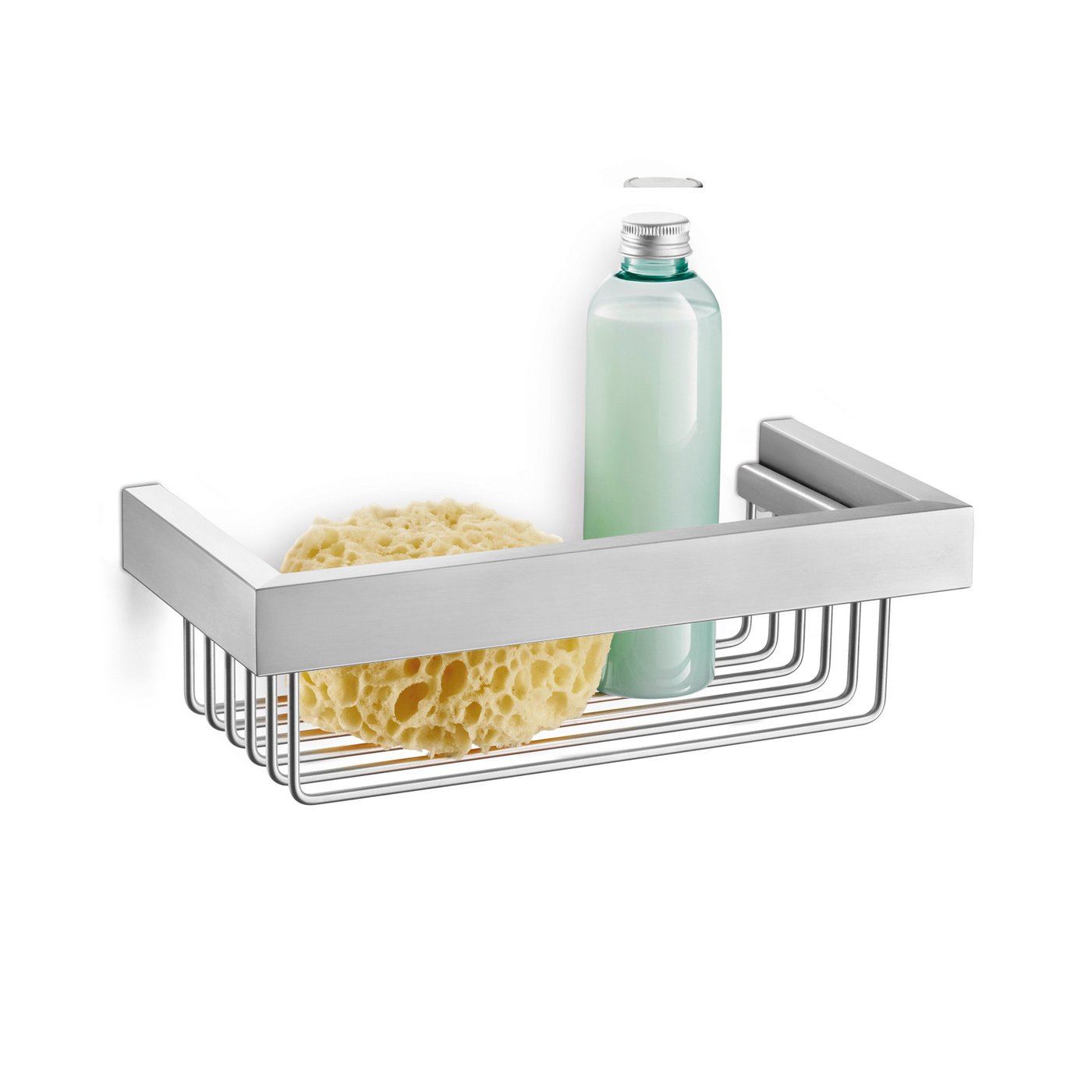 Zack LINEA Panier de douche à visser, acier inoxydable brossé - 40371 ...