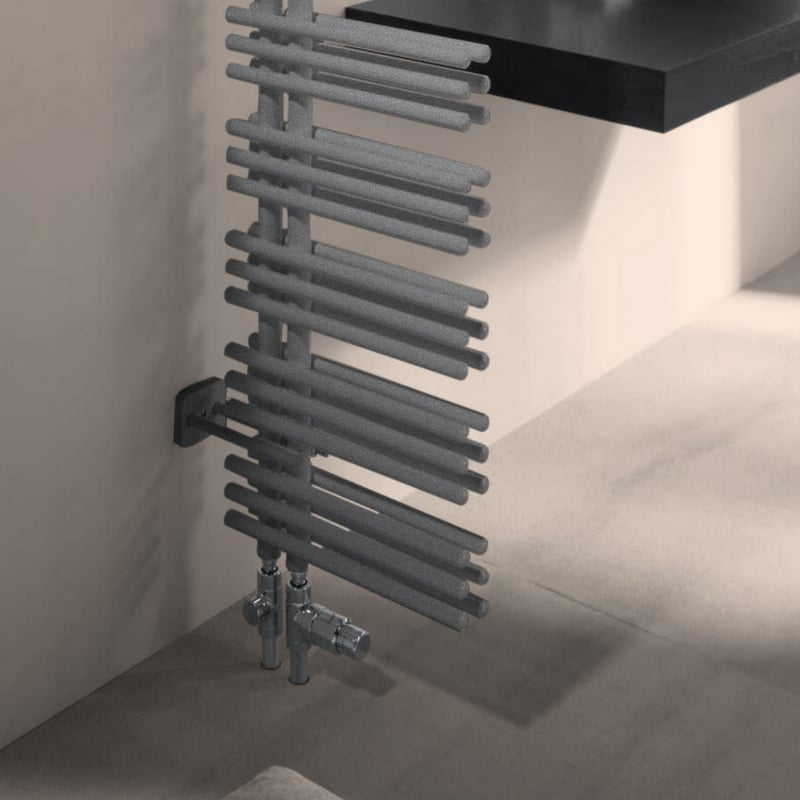 Zehnder mounting parts for partition grey aluminium - 936019#A3 | REUTER