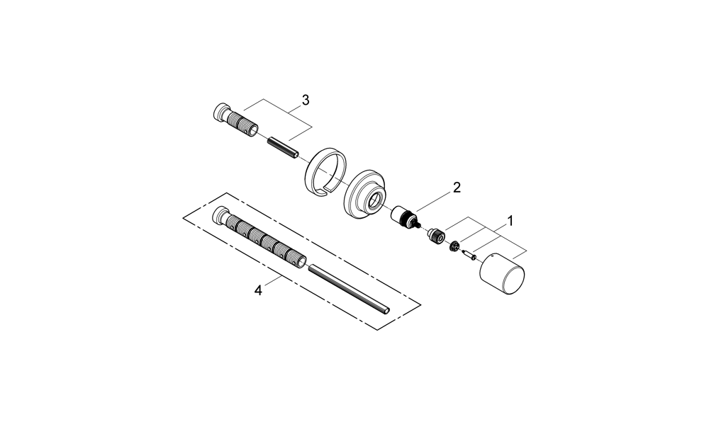 Grohe Grohtherm 3000 Cosmopolitan Absperrventil chrom - 19470000 | REUTER